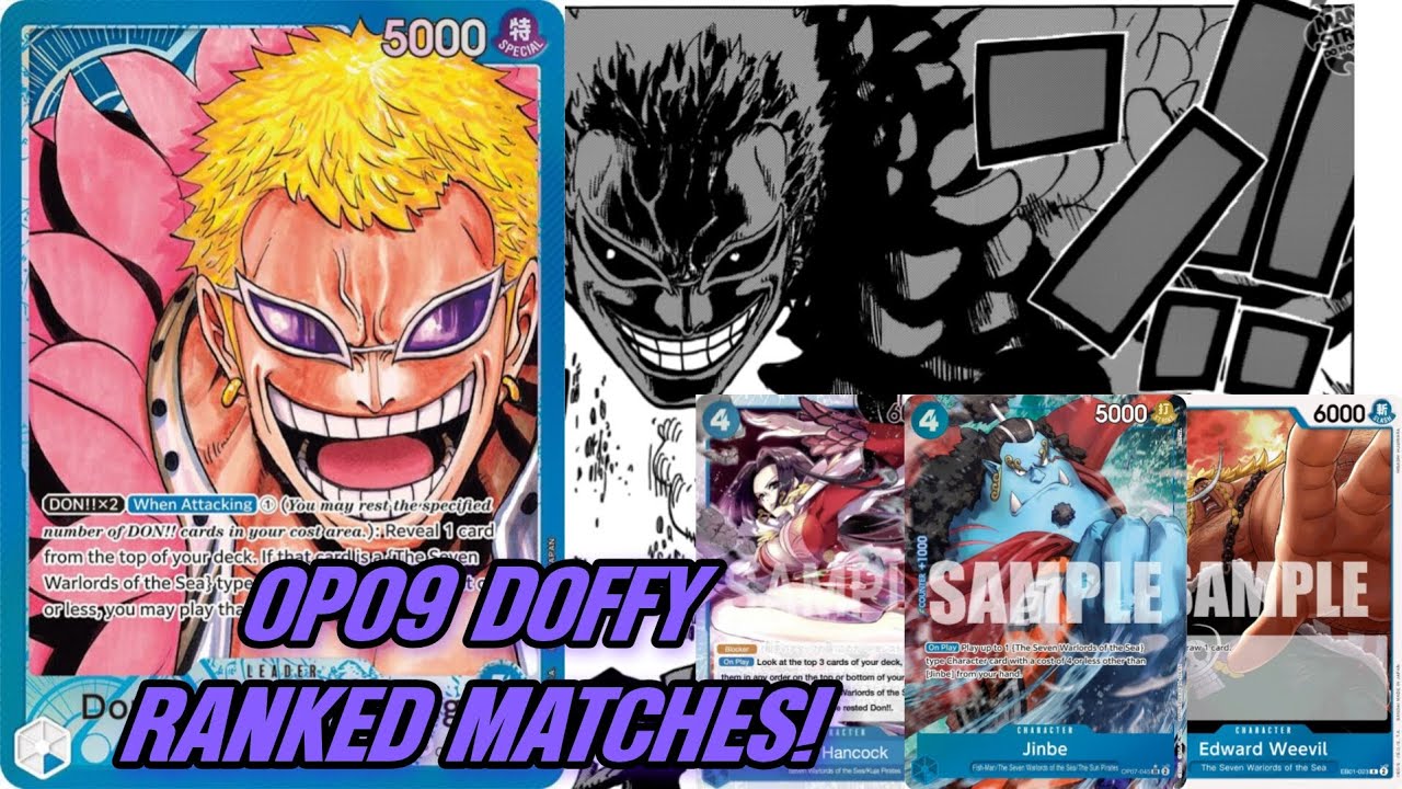 BLUE DOFLAMINGO OP09 RANKED MATCHES AND GUIDE! - YouTube