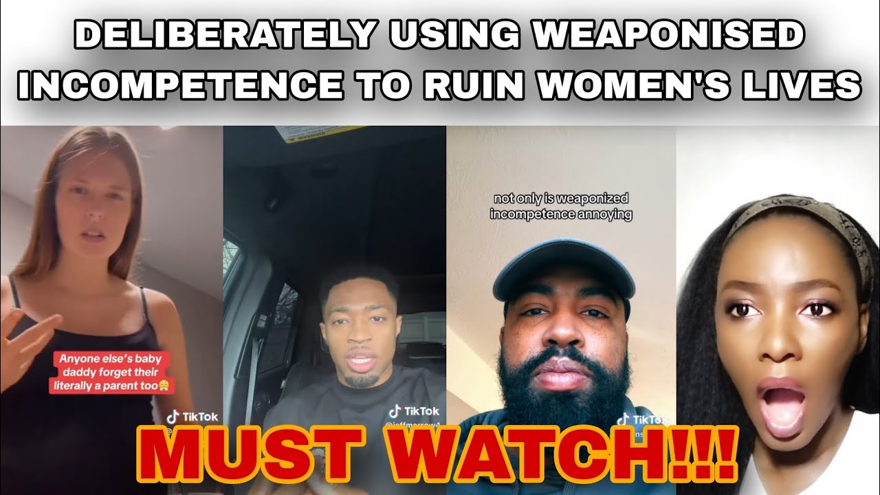 MEN CALL OUT MEN WHO ARE USING WEAPONISED INCOMPETENCE TO AVOID THEIR ...