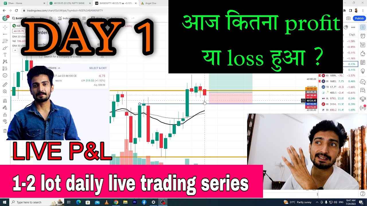 one lot option trading , // DAY 1 // OPTION TRADING FOR BEGINNERS - YouTube