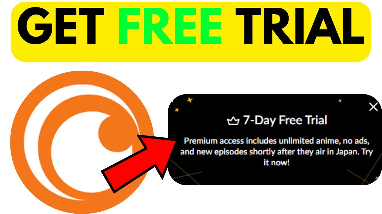 How To Redeem 7 Day Free Trial On Crunchyroll - Step by Step - YouTube