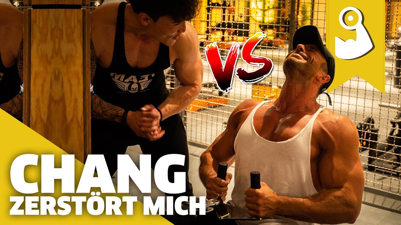 IFBB Champ Chang holt das Letzte aus meinem Rückentraining - YouTube