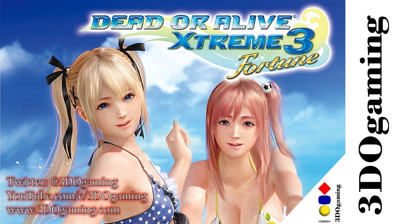 DEAD OR ALIVE Xtreme 3 Fortune Free-to-Play Version on the PS4- Around the Pool - YouTube
