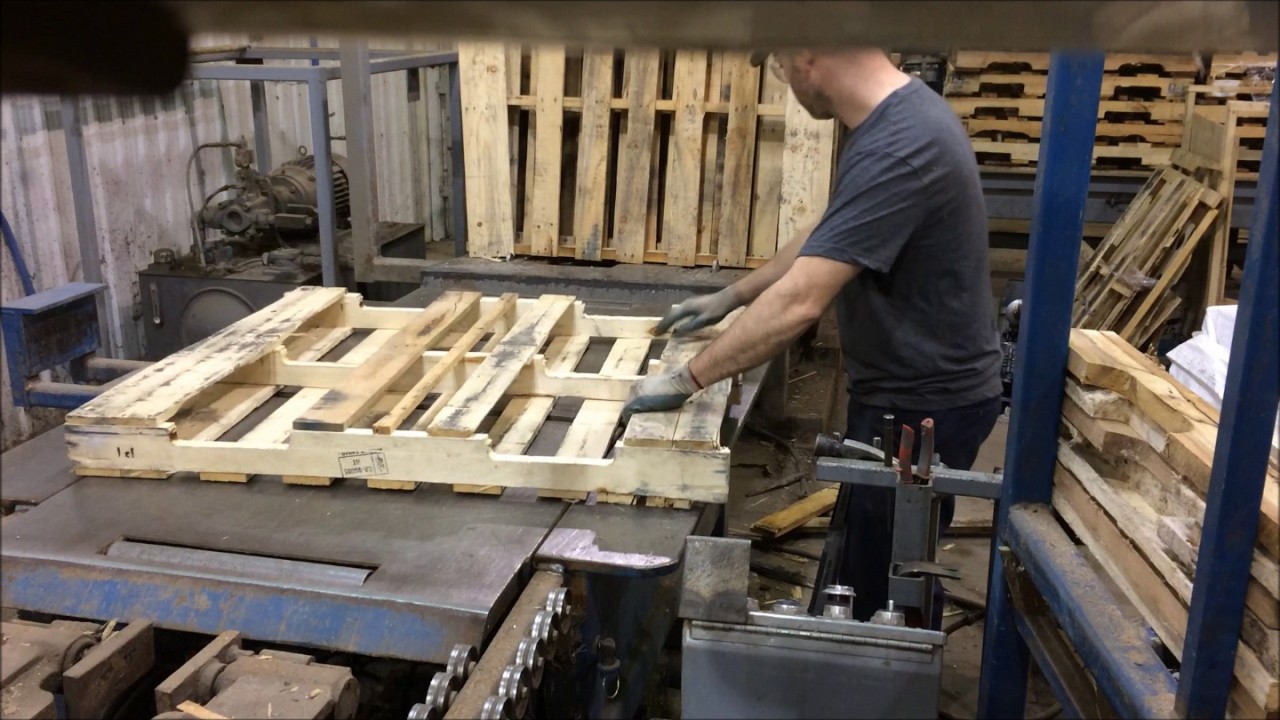 Réparation palettes - YouTube