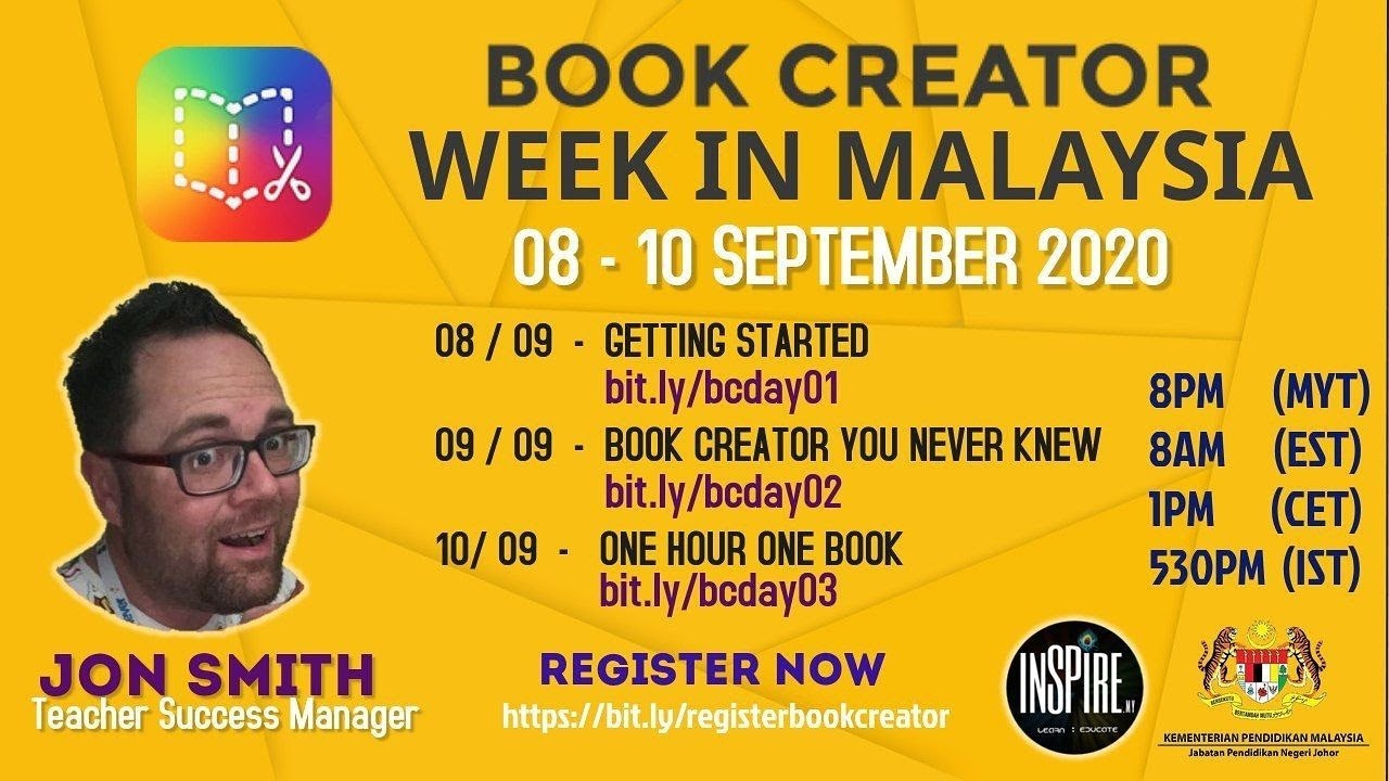 #BOOKCREATORWEEK DAY 03 - ONE BOOK ONE HOUR - YouTube