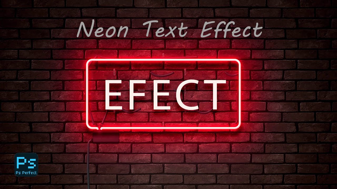 How To Make Neon Text Effect In Photoshop NEON TEXT Effect Photoshop Text Effect Tutorial How To Make Neon Text Effect In Photoshop NEON TEXT Effect Photoshop Text Effect Tutorial