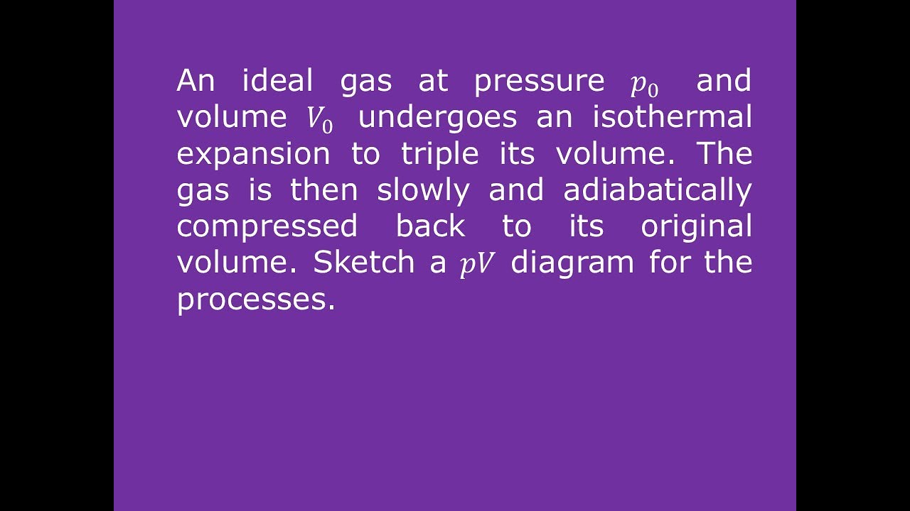 First Law Of Thermodynamics 011 Youtube