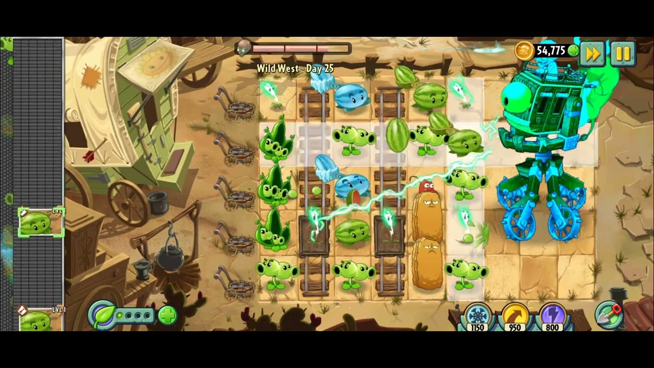 plants vs zombies2. wild west boss - YouTube