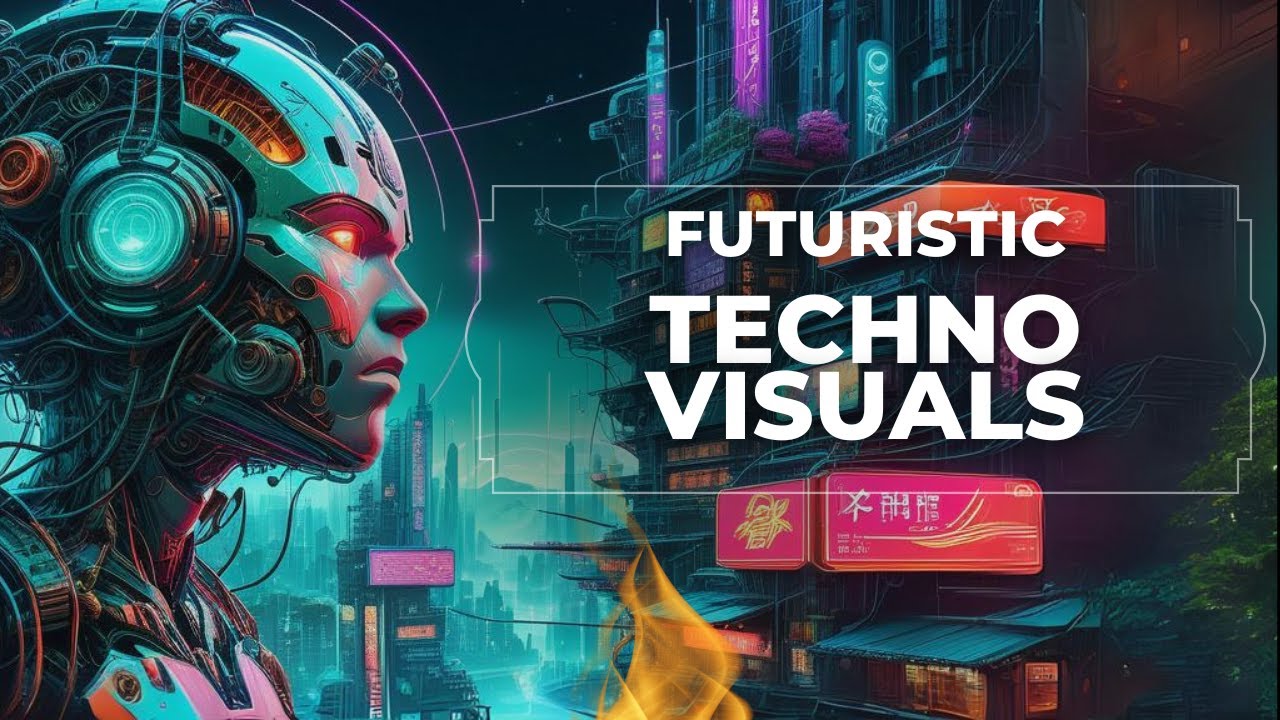 [4K UHD] Futuristic Cyborg Visuals :AI-Generated & Melodic Techno ...