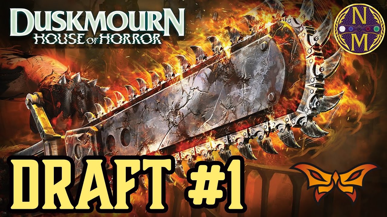 My FIRST Duskmourn Draft | Chainsaw Is INSANE! | Magic: the Gathering ...