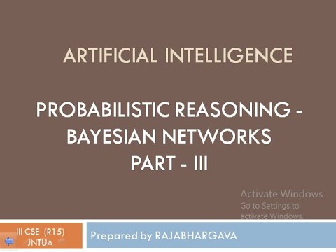 Probabilistic Reasoning - Bayesian Networks (Part 3) - YouTube