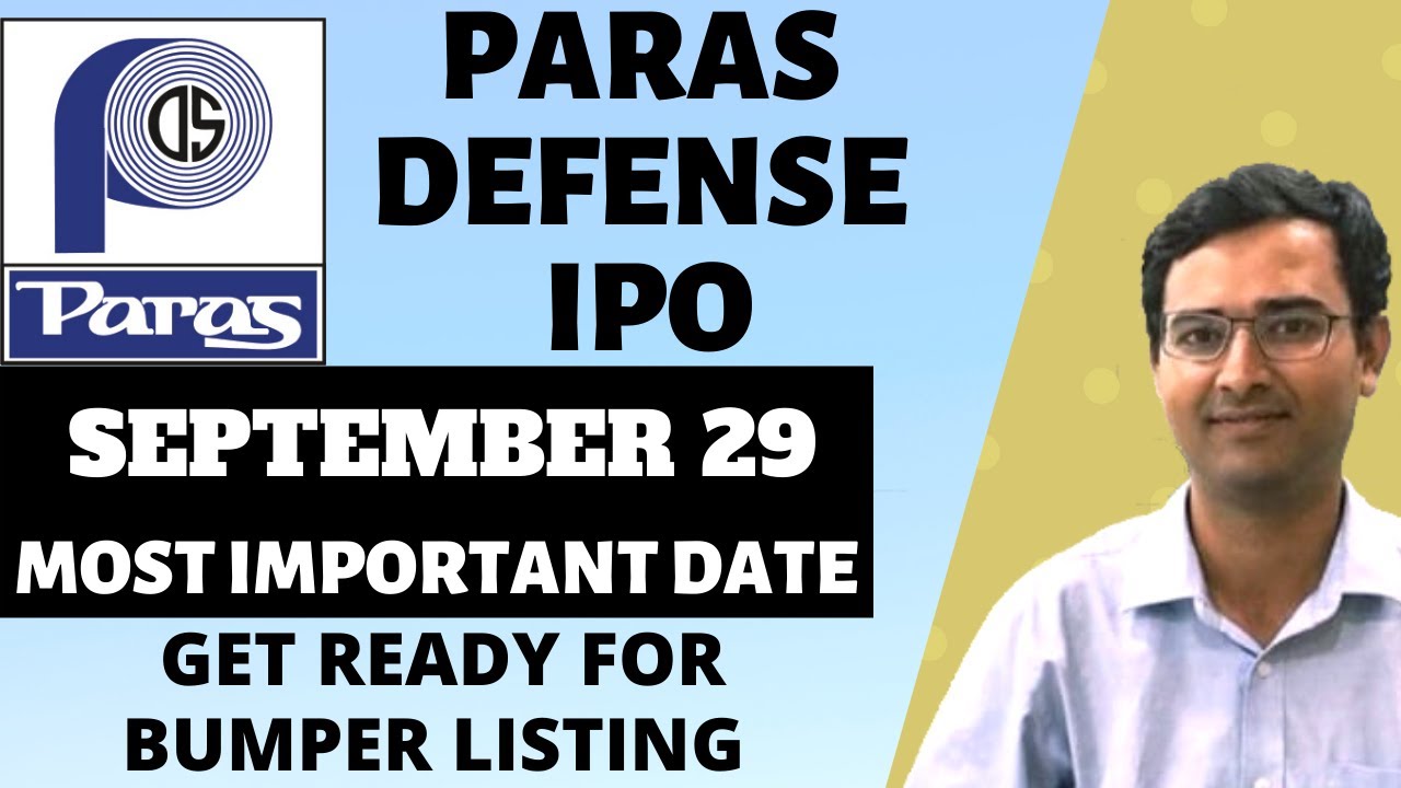 PARAS DEFENCE IPO allotment chances | PARAS DEFENCE ipo subscription ...