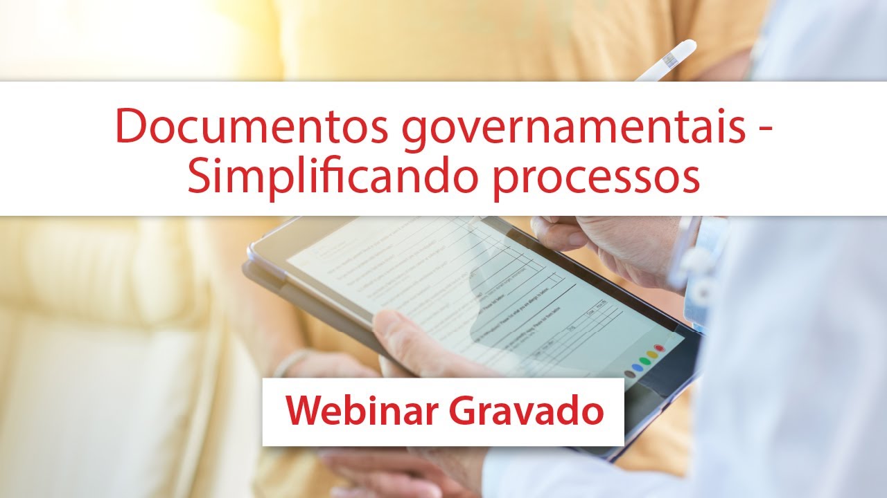Documentos governamentais - Simplificando processos | Webinar MAPData - YouTube
