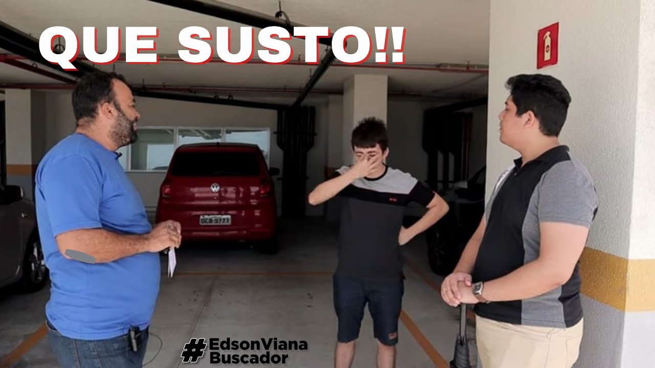 Que susto depositar o dinheiro para Edson viana! - YouTube