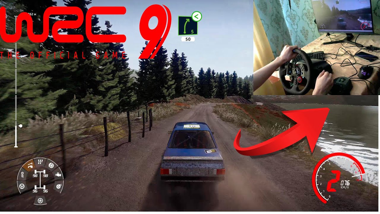 Dayinsyre Wales Rally/ CB Ford Escort Mk2 RS1800/WRC 9/logitech 29g ...