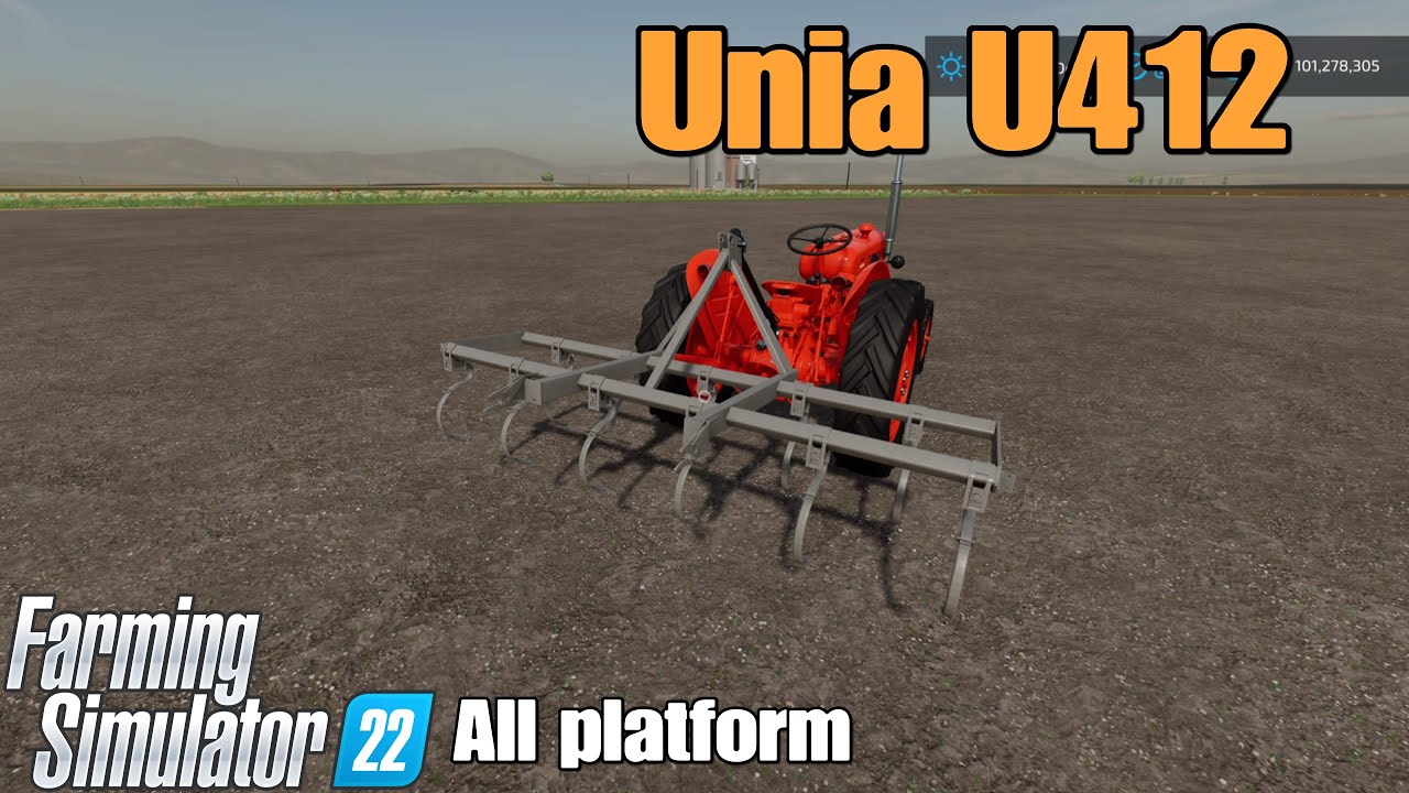 Unia U412 / FS22 mod for all platforms - YouTube