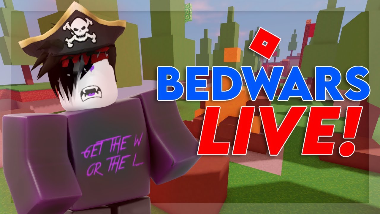 🔴ROBLOX BEDWARS LIVE! PLAYING WITH VIEWERS! - YouTube