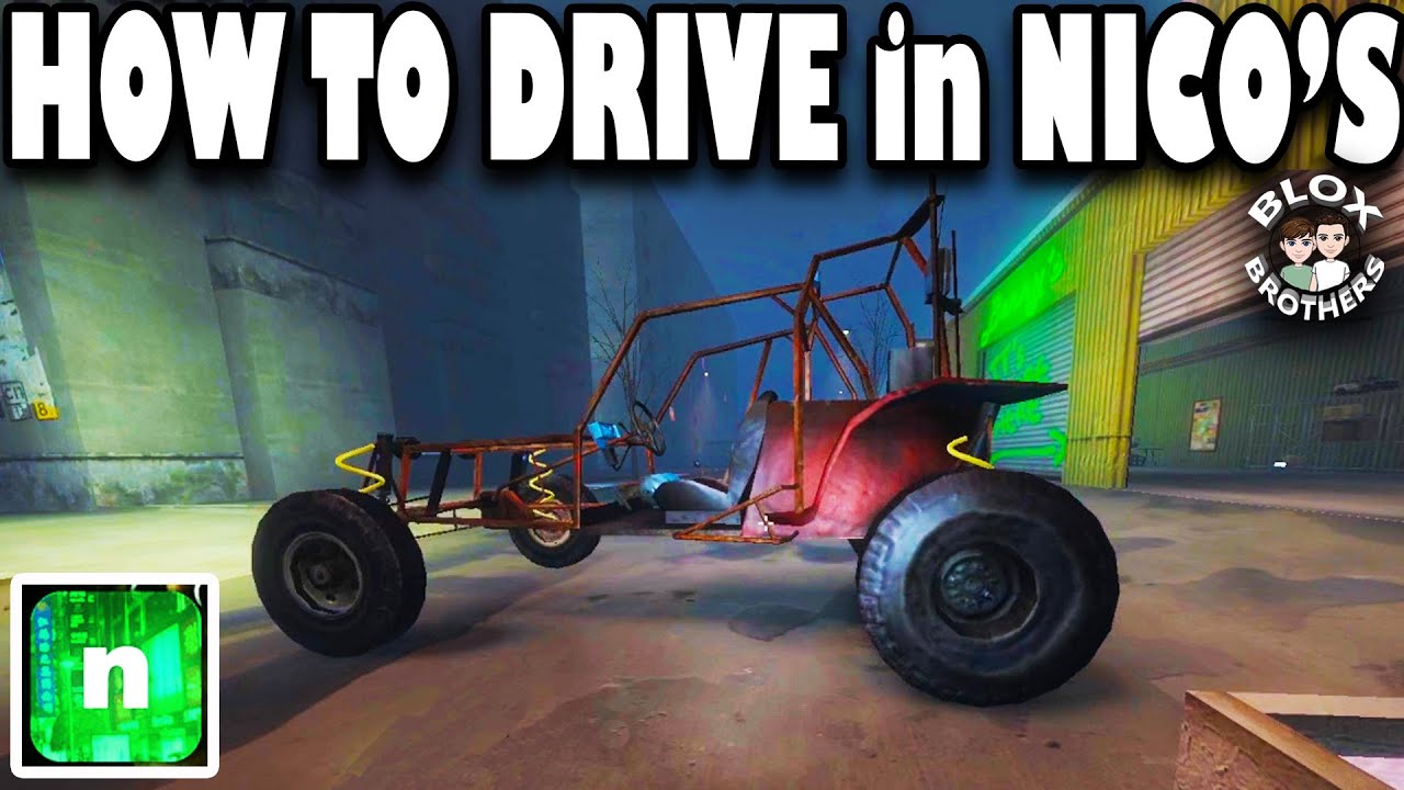 HOW TO DRIVE in NICO's / IT'S HERE & IT'S SUPER FAST and FUN / Roblox ...