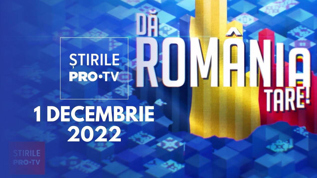 Știrile PRO TV - 1 decembrie 2022 - YouTube