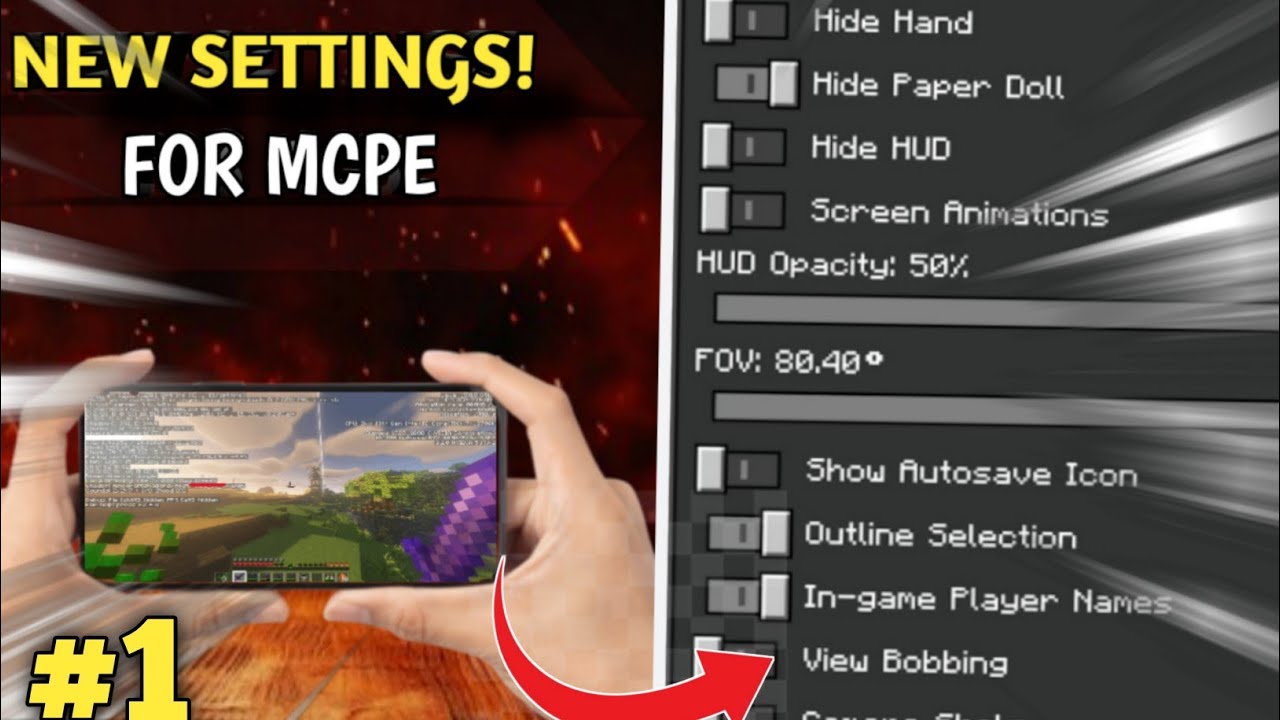 🔥6 Hidden Settings to Turn MCPE into Java Edition 🚀 Ultimate Minecraft ...
