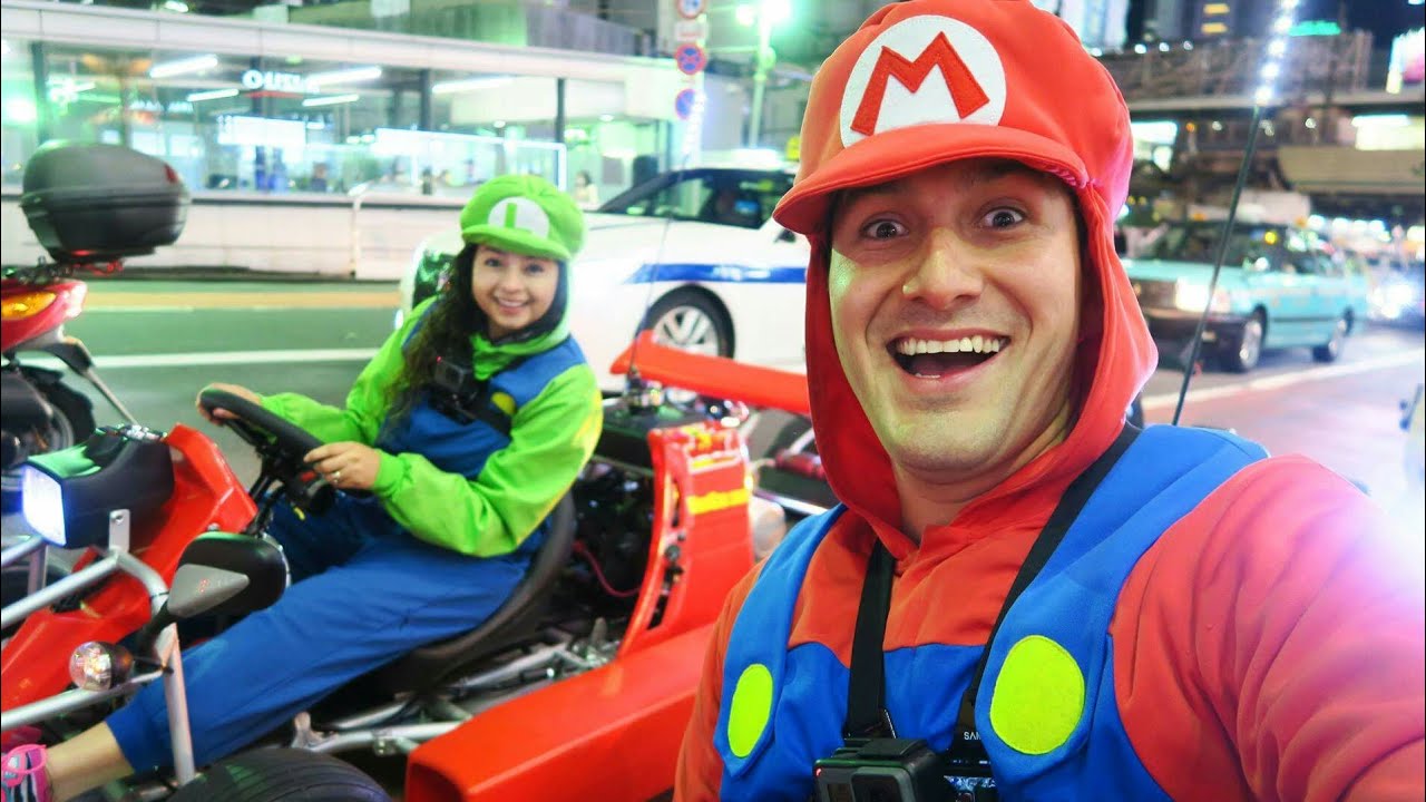 Real Life MARIO KART in Tokyo, Japan! - YouTube
