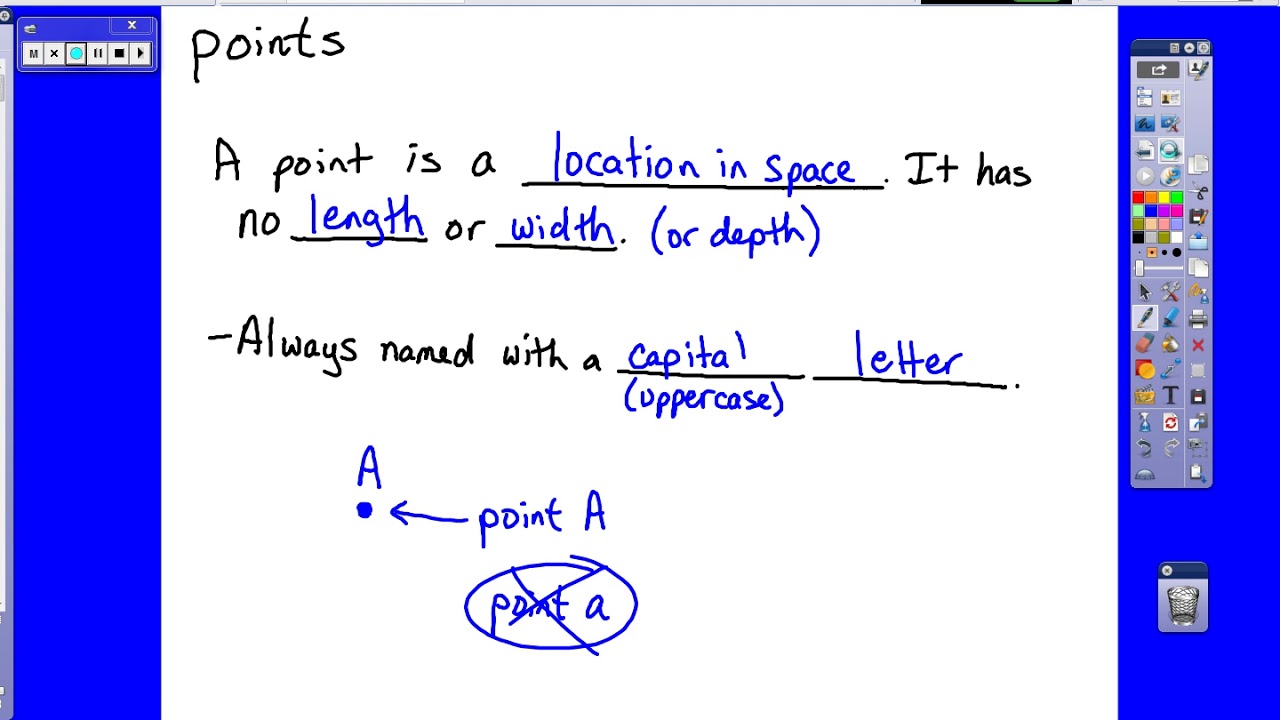 MH Geometry Chapter 1 Section 1 Video 1 of 2 - YouTube