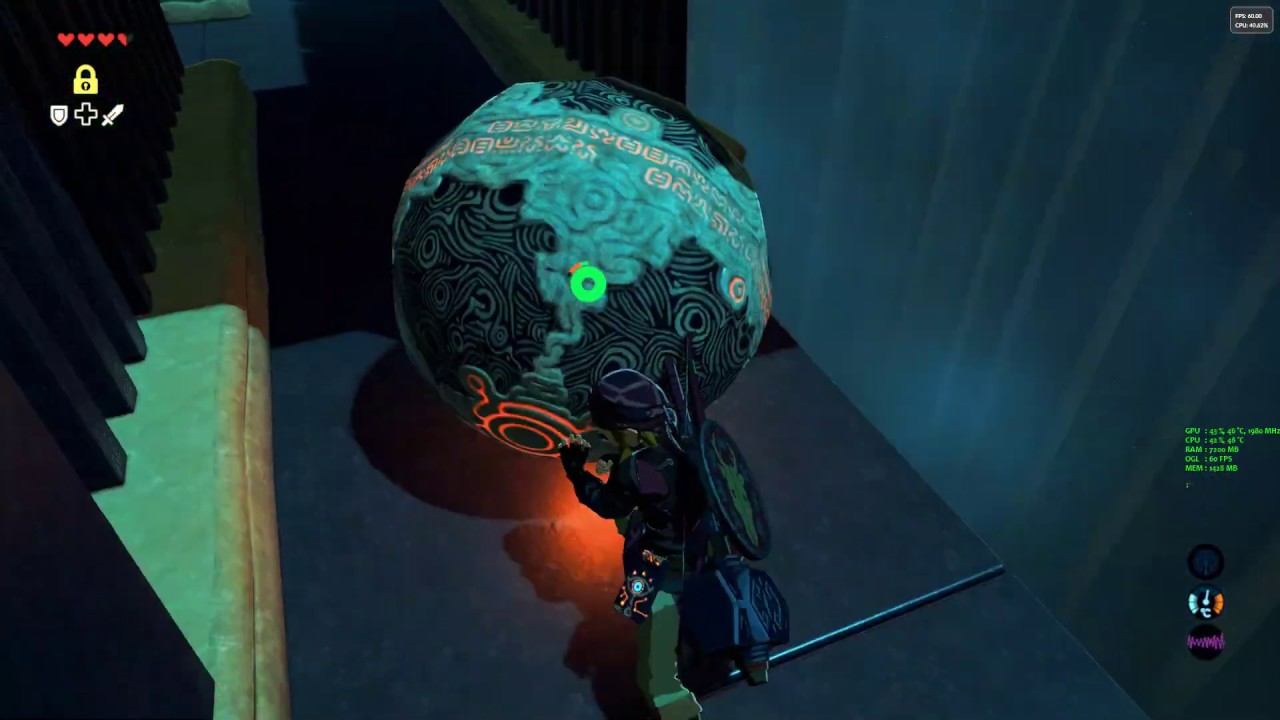BOTW (CEMU): Myahm Agana shrine no motion control PROPER - YouTube