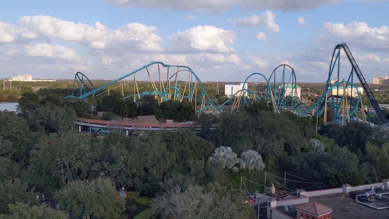 SeaWorld Sky Tower full ride - YouTube