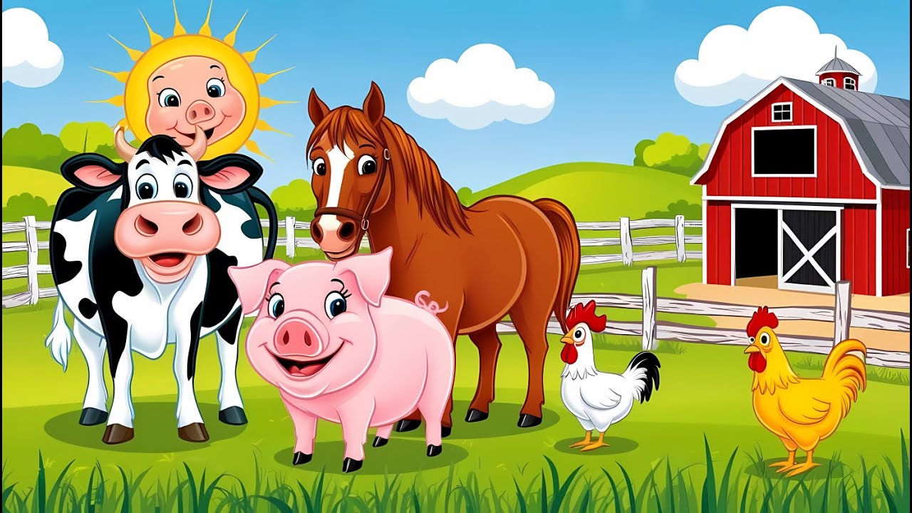 Farm Animals Vocabulary | Learn Names and Facts About Farm Creatures ...