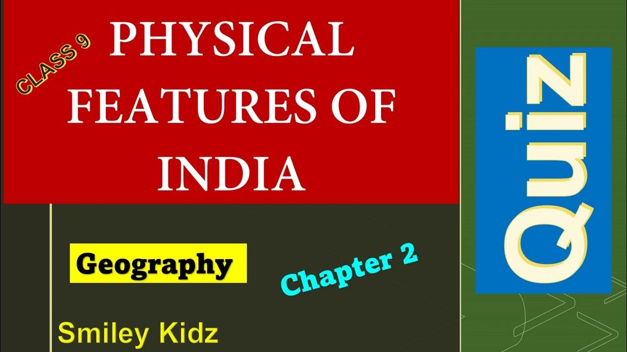 Quiz on Physical Features of India | Class 9 Social | Geography ...