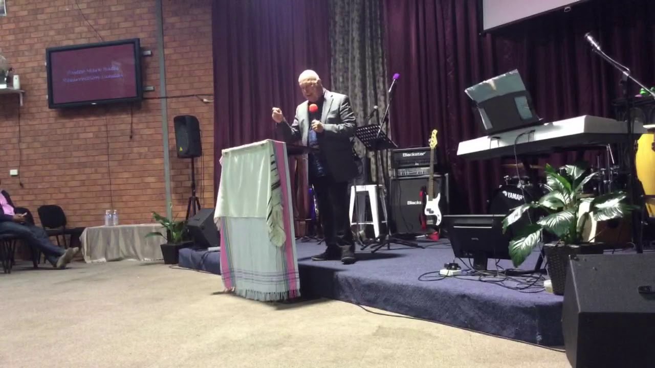 Ps Mark Bates Acc General Secretary preaching at Sureway Australia ...
