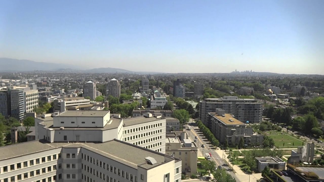 View From 15th Floor - Vancouver General Hospital - YouTube