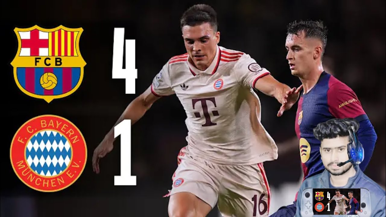 "We made too many mistakes" | FC Barcelona vs. FC Bayern 4-1 ...