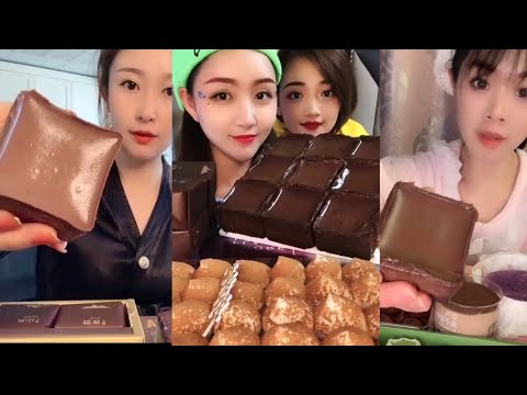 ASMR Eating Choco Lava Cake Mukbang - (Kwai eating compilation video ...