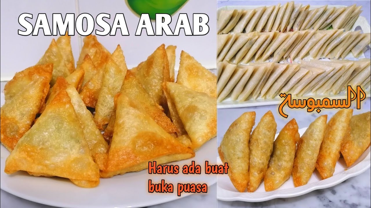 CARA MEMBUAT SAMOSA ARAB‼️RASA DAGING KAMBING|| - YouTube