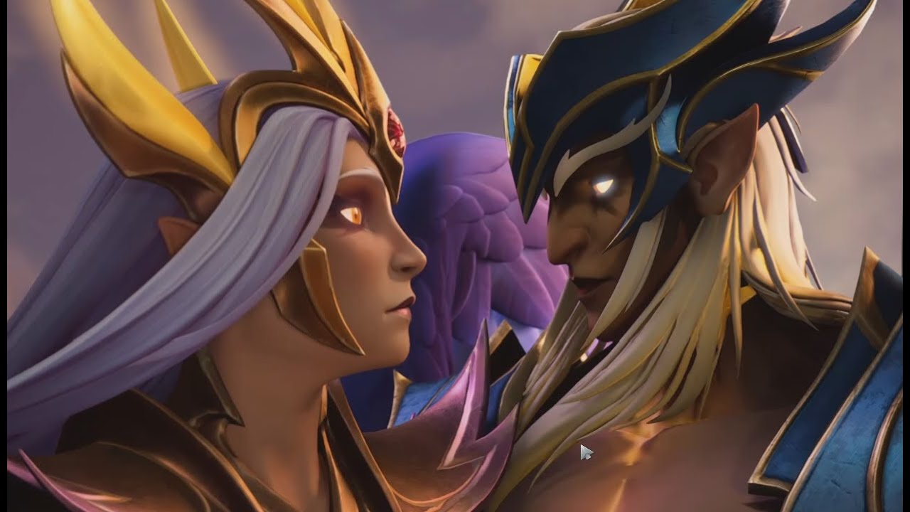 Dota 2 Crown fall Act 4 - Full story and comic in one - Last ride of ...
