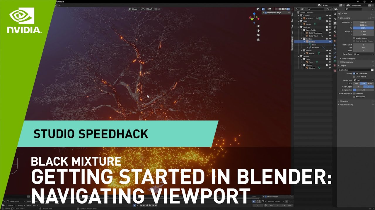 [Beginner Tutorial] Getting Started in Blender: Navigating Viewport w ...