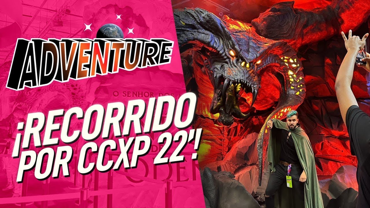 #Adventure - Recorrido por #CCXP Brasil 2022 - YouTube