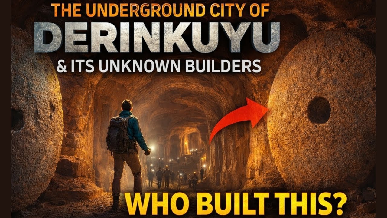 Derinkuyu: The Underground City Built by a Lost Civilization Beneath ...