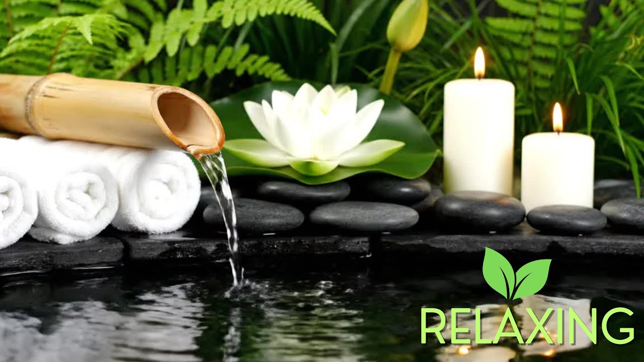 Soothing Zen Bamboo Fountain 🌿 | Healing Spa Sounds for Relaxation ...