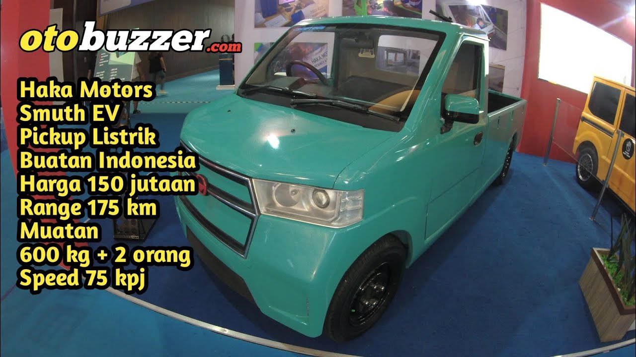 Haka Motors Smuth EV harga 150 jutaan pickup listrik made in Indonesia ...