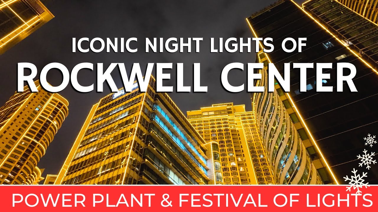 Rockwell Center Night Lights | Power Plant Mall, Ayala Triangle Gardens ...