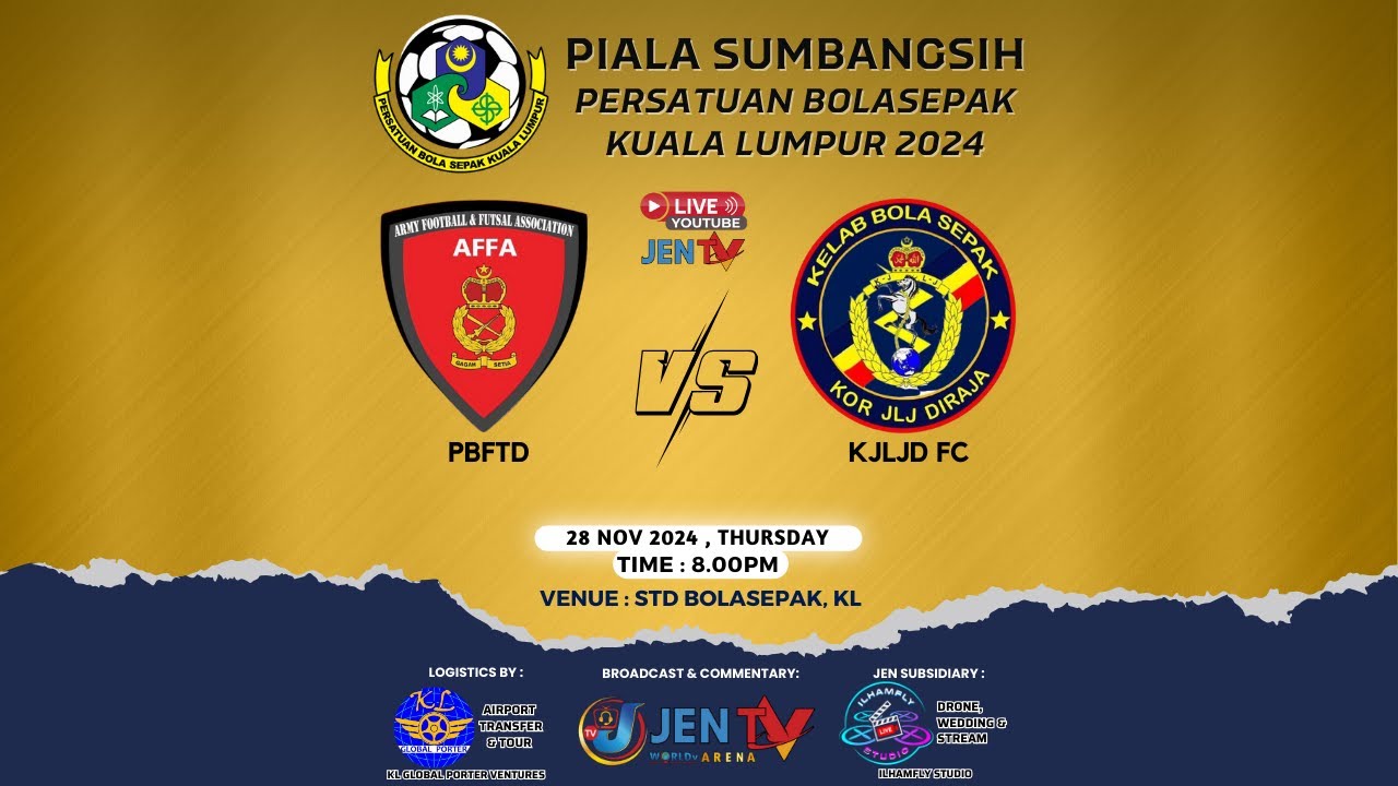 [Live Sumbangsih] AFFA vs KOR JLJ : PIALA SUMBANGSIH PBKL 2024/2025 ...