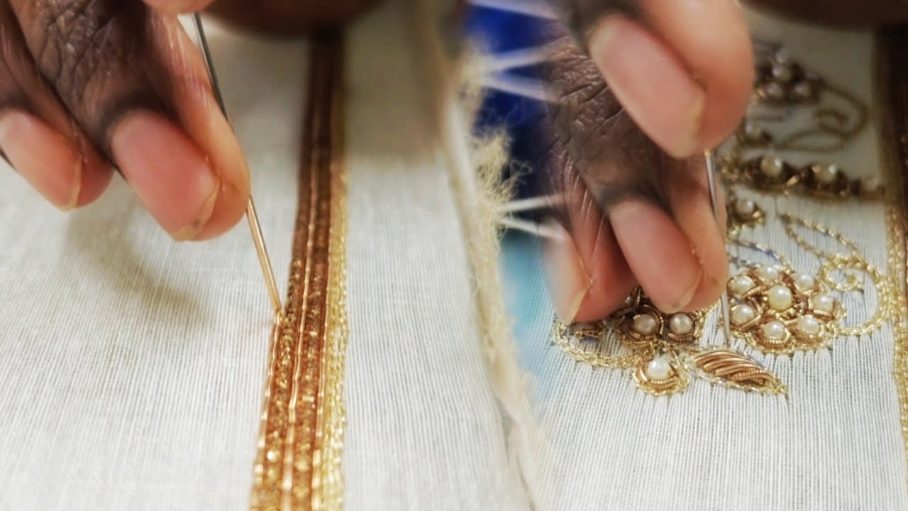 Aari Needle Embroidery: The Art of Elegant Stitches - YouTube
