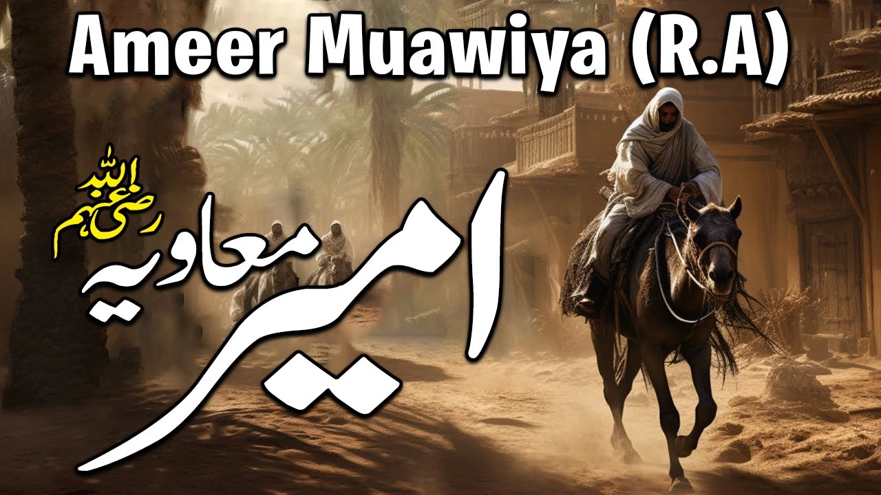 Ameer Muawiya (R.A) | Ameer Muawiya (R.A) Ka Ikhtilaf | Ameer Muawiya r ...
