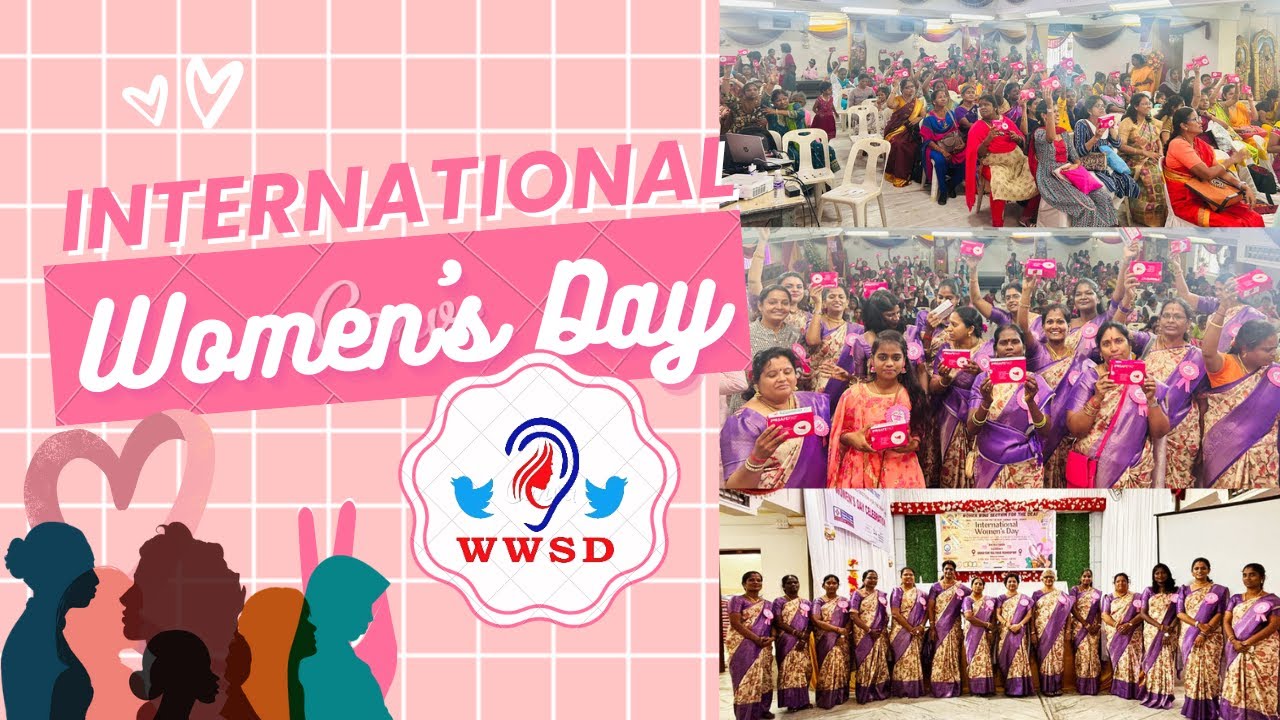 7th WOMEN'S DAY CELEBRATION BY WWSD ( hearing impaired 🦻🧏program ...