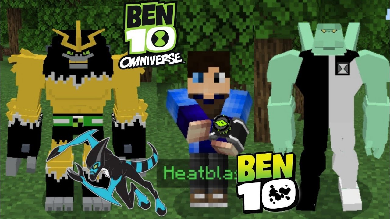 Mod de Ben 10 para Minecraft PE | Ben 10 Omniverse | Ben 10 clásico ...
