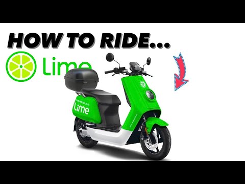 HOW TO RIDE THE LIME ELECTRIC MOPED (Review: Episode 33) - YouTube