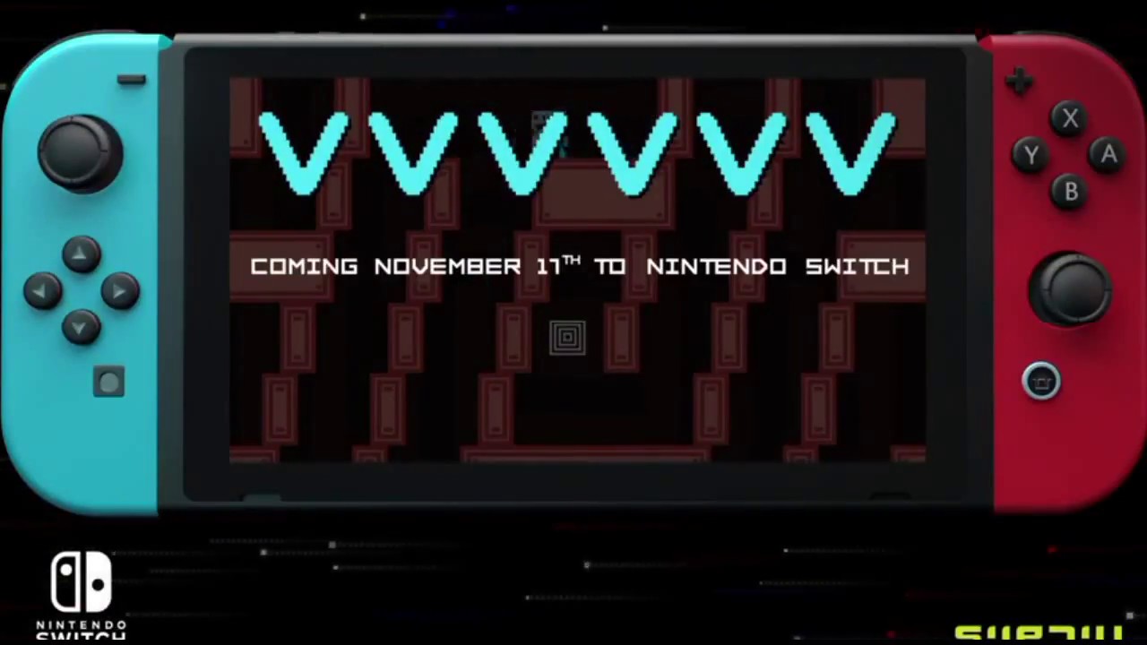 VVVVVV : Nintendo Switch Announcement Trailer || One More Dungeon ...
