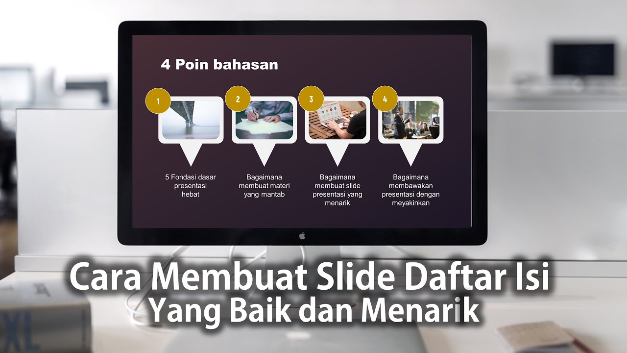 Cara Membuat Slide Daftar Isi Yang Baik Sekaligus Menarik - YouTube