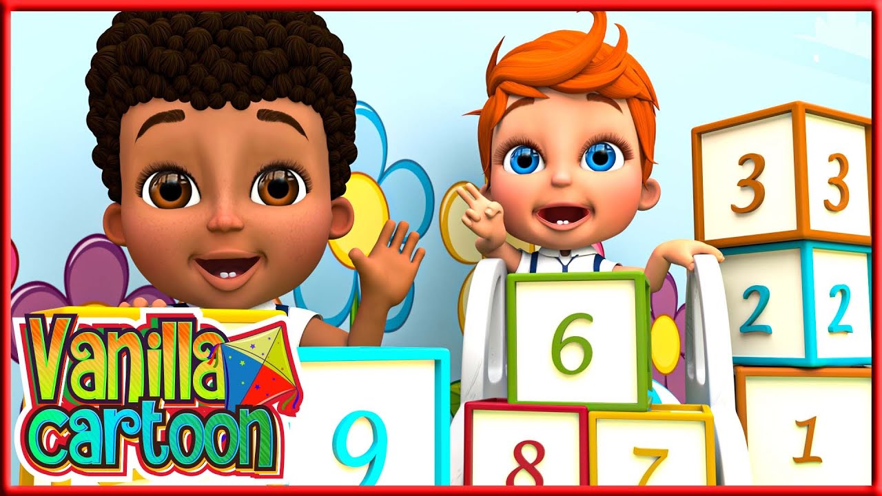 Numbers Song💓💓 Nursery Rhymes for Kids and Children | Vanilla Cartoon ...